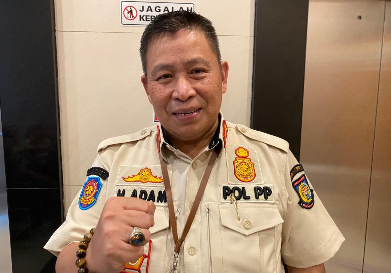 Penataan Ruang Publik, Satpol PP Tangsel Sisir Spanduk dan Banner Tak ...